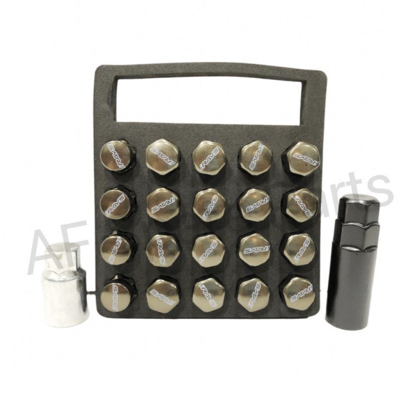 20Biji Wheel Nut Besi Civic FB FC FD FE,Accord SM4 SV4 S84 S86 SDA TAO ...