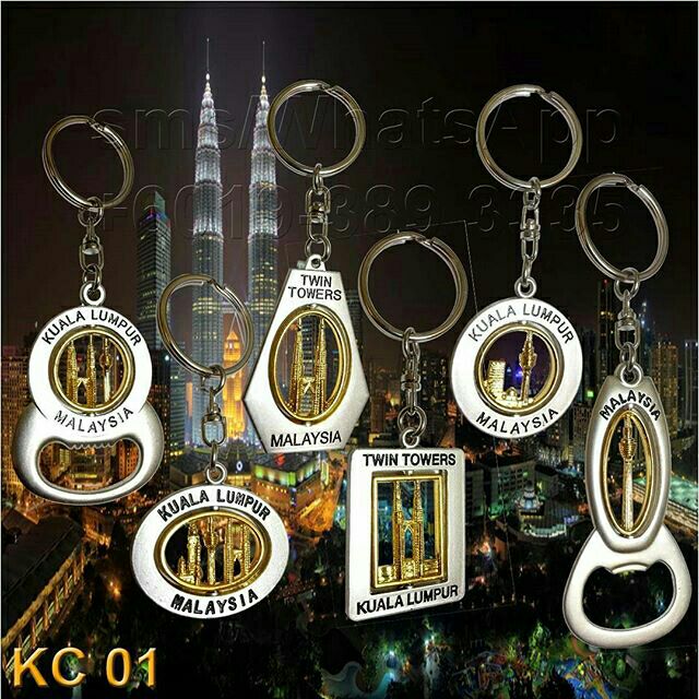 KLCC TWIN TOWERS KEYCHAINS | Shopee Malaysia