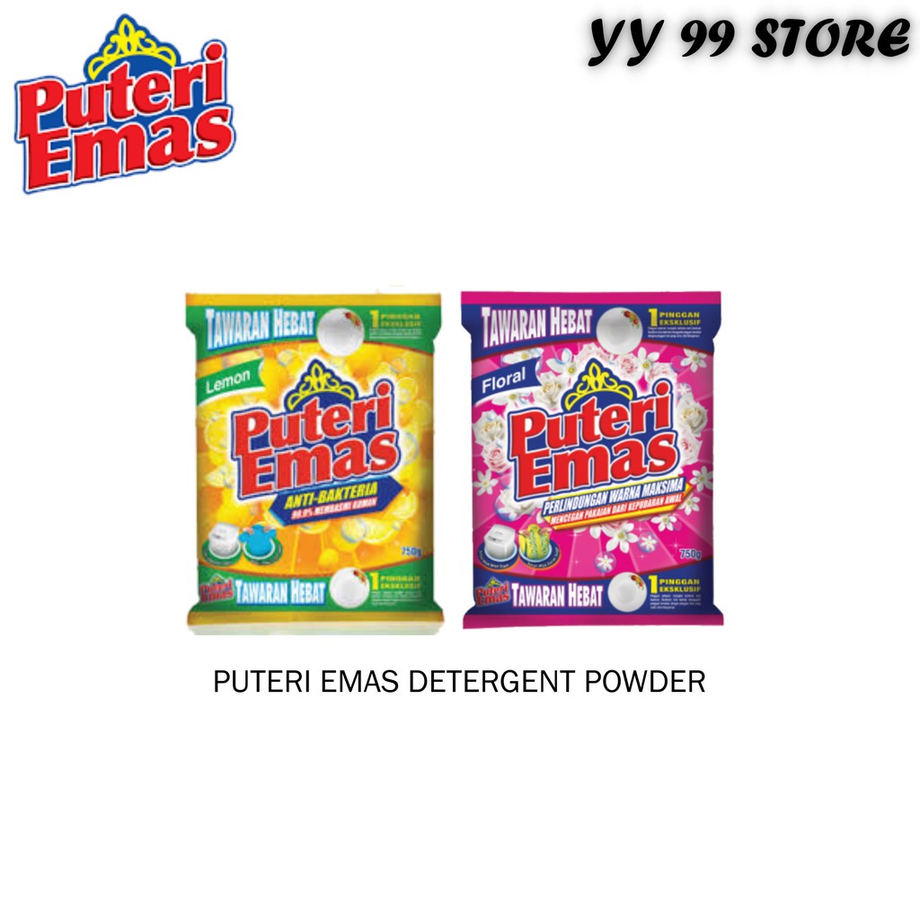PUTERI EMAS Polybag Powder Detergent - Colour Care & Anti Bacterial ...