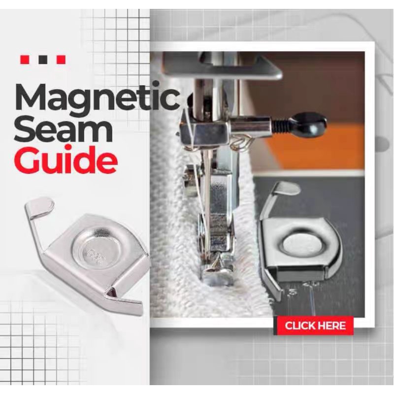 Quality Magnetic Seam Guide Magnet Panduan Jahit | Shopee Malaysia