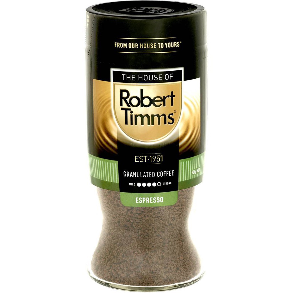 Robert Timms Granulated Instant Coffee 200g(Espresso) | Shopee Malaysia