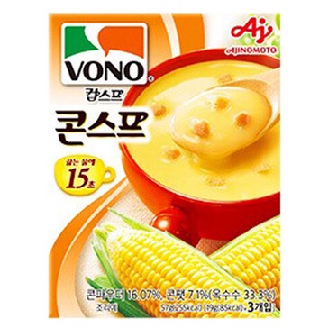 [Vono] Cup Soup 21g* 3ea/ 2 Type /Korean Most Popular Food | Shopee ...