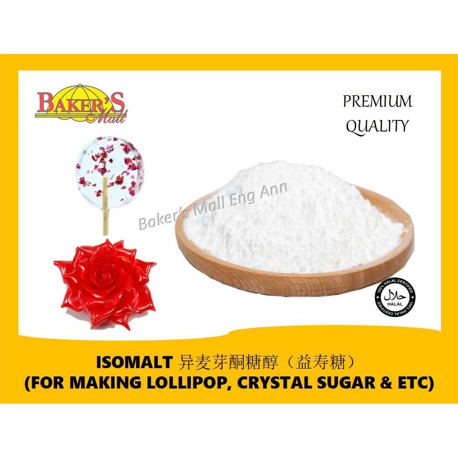 Germany Isomalt 异麦芽酮糖醇（德国益寿糖）Gula Isomalt Jerman) 250gm/1kg (repacked ...
