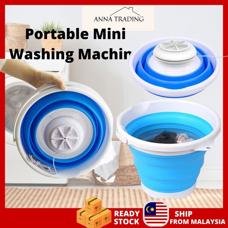 Portable Mini Washing Machine Ultrasonic Turbine Cleaner With 10L ...