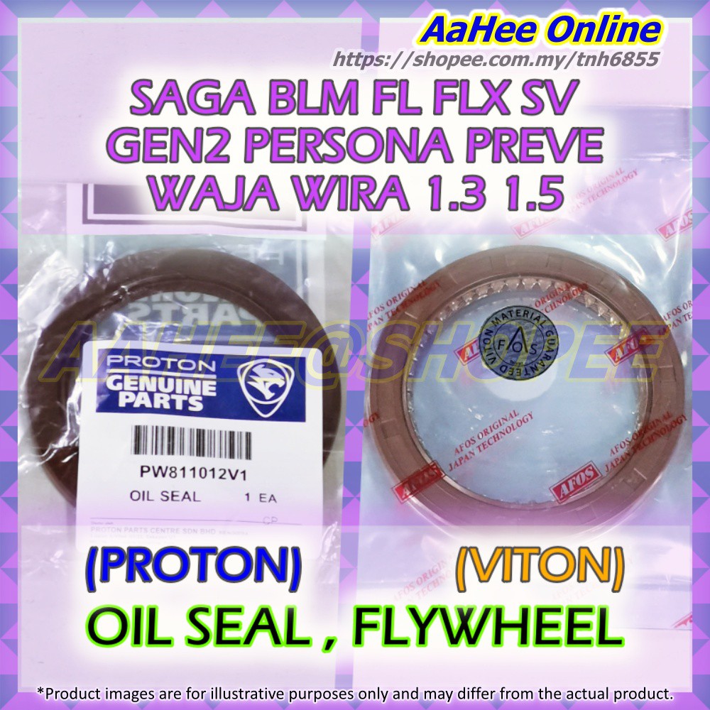 Flywheel Oil Seal for Saga Iswara BLM FL FLX LMST Exora Gen2 Persona ...