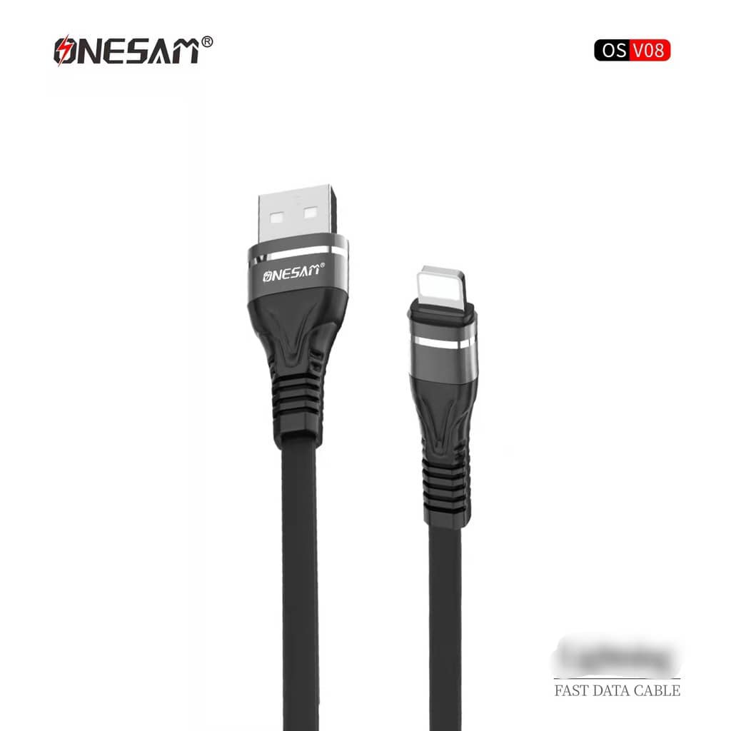 ONESAM OS-V08 USB Data Cable 3A High Speed Qualcomm 3.0 Quick Fast ...