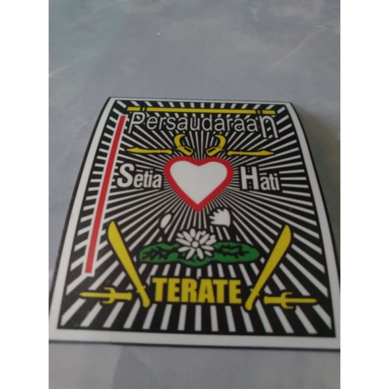 Psht Sticker/Printing Sticker with PSHT Setia Hati Terate Logo Symbol, anti-fade/fading | Shopee ...