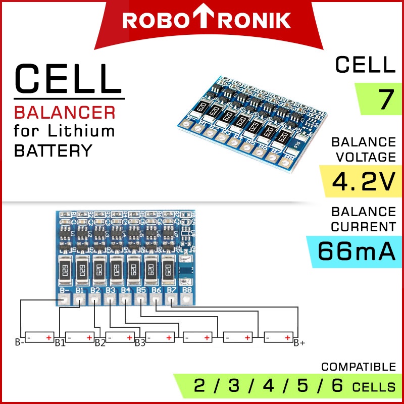 Cell Balancing (Passive Balancer) for BMS (Battery Management System ...