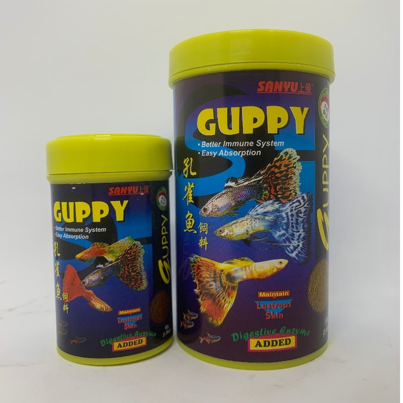 🔥READY STOCK🔥SANYU GUPPY MICRO PELLET 155g | Shopee Malaysia