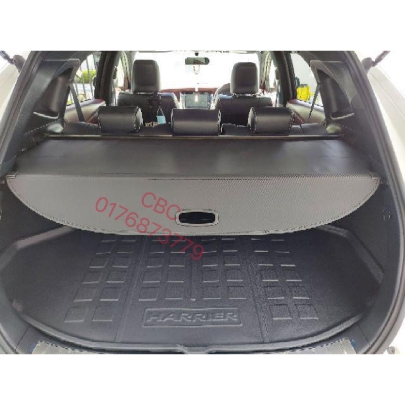 Toyota Harrier XU60 2014 - 2021 Leather Retractable Trunk Cover Rear ...