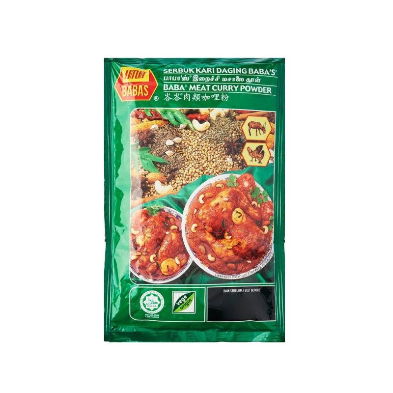 BABA'S MEAT CURRY POWDER (125g & 250g) | Shopee Malaysia