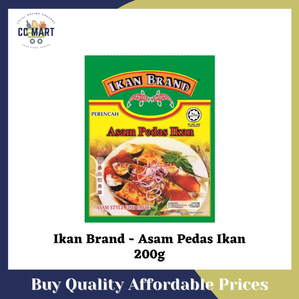 Ikan Brand - Asam Pedas Ikan / 200g | Shopee Malaysia