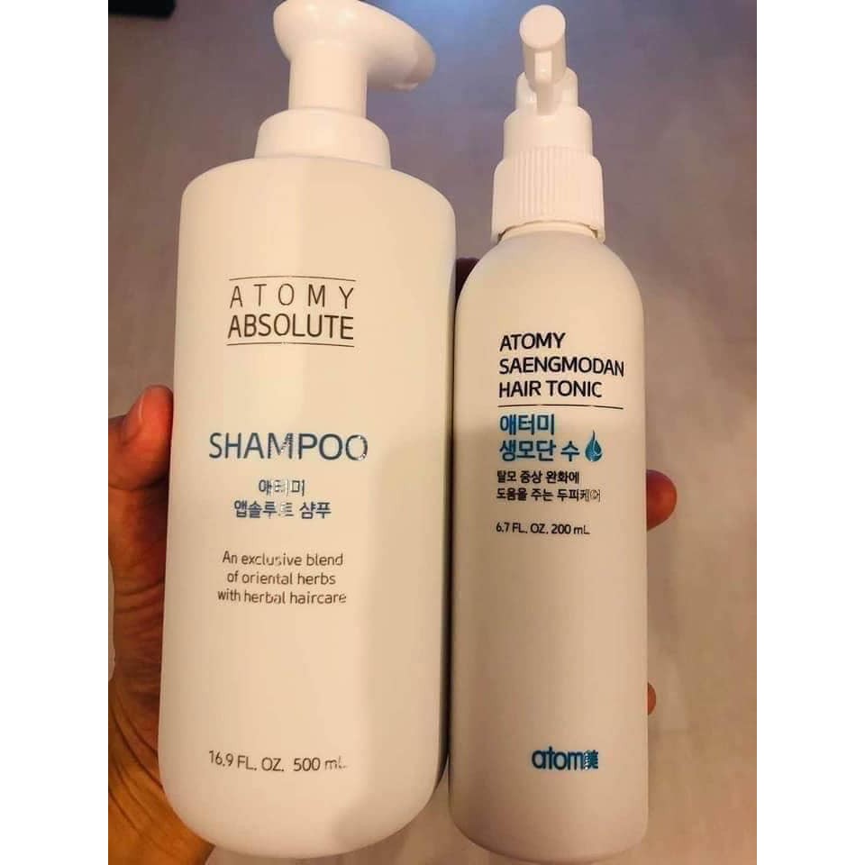 ATOMY Hair Growth/ Hair Loss Treatment Set of Absolute Shampoo 500ml ...