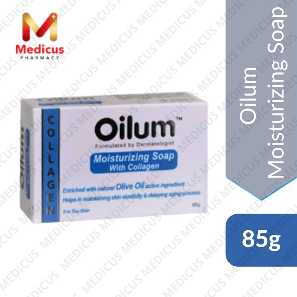 Oilum Moisturizing Soap with Collagen 85g (Exp: 03/2026) | Shopee Malaysia