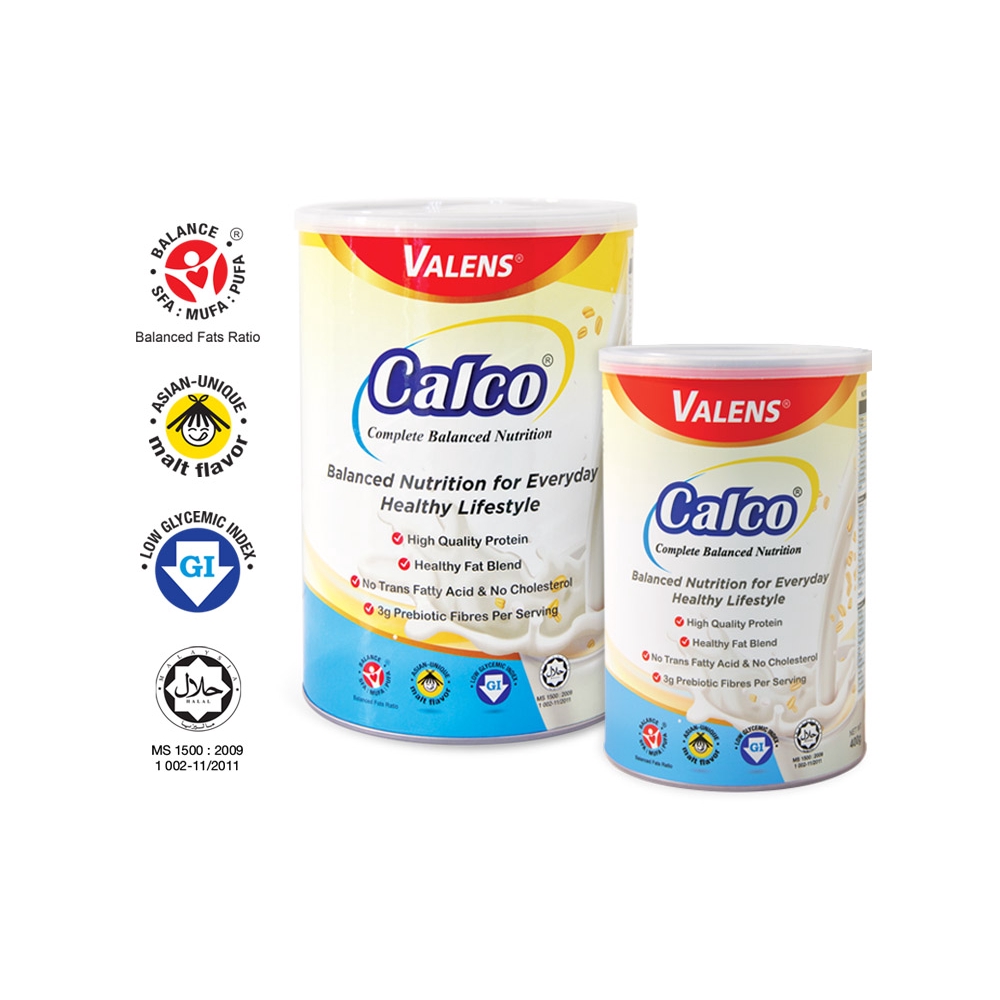 Valens Calco Complete Balanced Nutrition (400g) | Shopee Malaysia