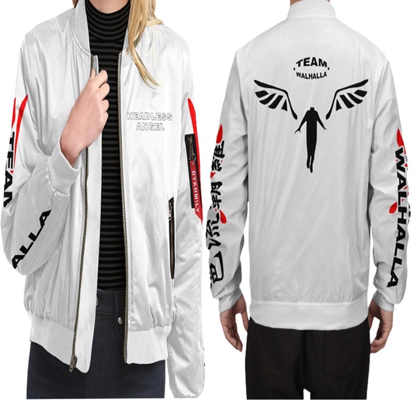 Tokyo revengers Valhalla Bomber Jacket/Mike Manji Walhalla Tokyo ...