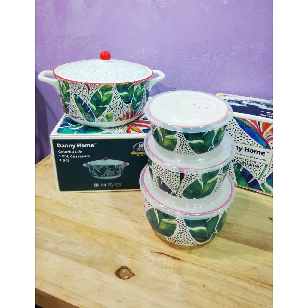 POT WITH COVER/ PERIUK / MANGKUK LAUK/ 3IN1 BOWL/ SET MANGKUK/ FOOD ...
