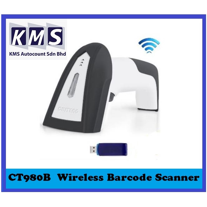 CHITENG CT980B High Speed Wireless Laser Barcode Scanner | Shopee Malaysia