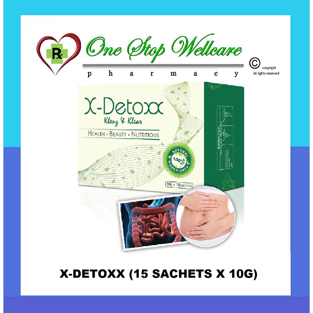 X-DETOXX (15 SACHET X 10G) (EXP:8/2026) | Shopee Malaysia
