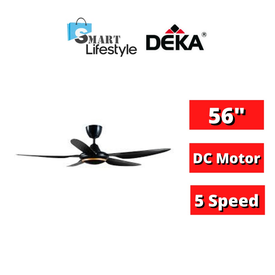 Deka DC2-311 56" Ceiling Fan with Remote Control | Shopee Malaysia