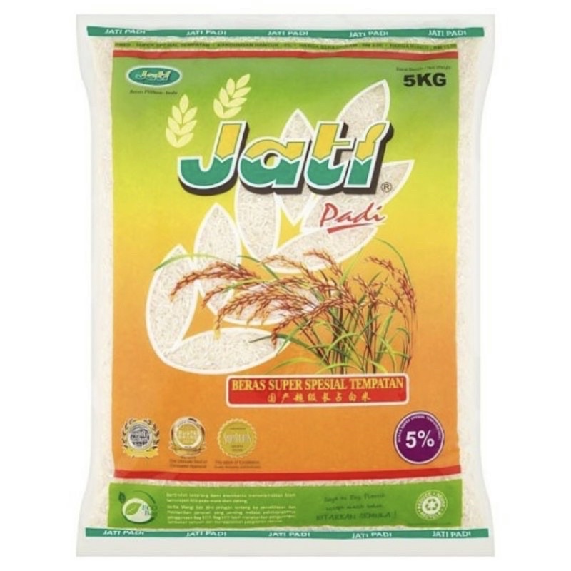 Beras Jati Padi - 5kg | Shopee Malaysia