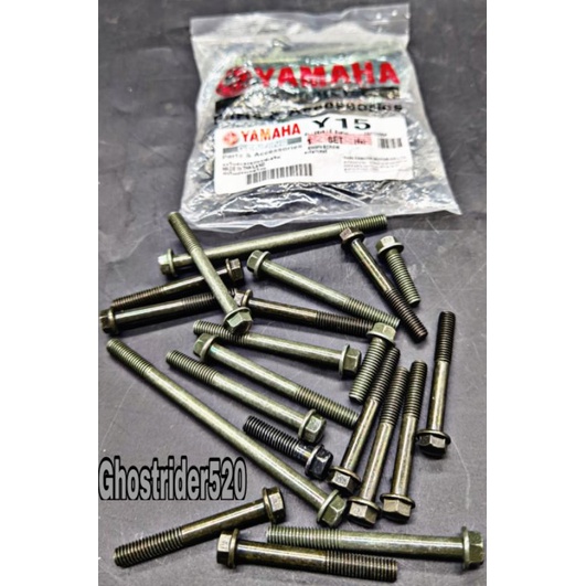 YAMAHA Y15 / Y15ZR ENGINE SCREW SET ORIGINAL | Shopee Malaysia