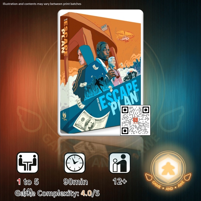 [GNA] Escape Plan 1P - 5P Strategy Board Game [Authentic Product] | Shopee Malaysia