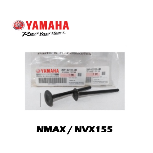 (100% ORIGINAL) YAMAHA NMAX / NVX155 VALVE SET ASSY COMP INTAKE EXHAUST ...