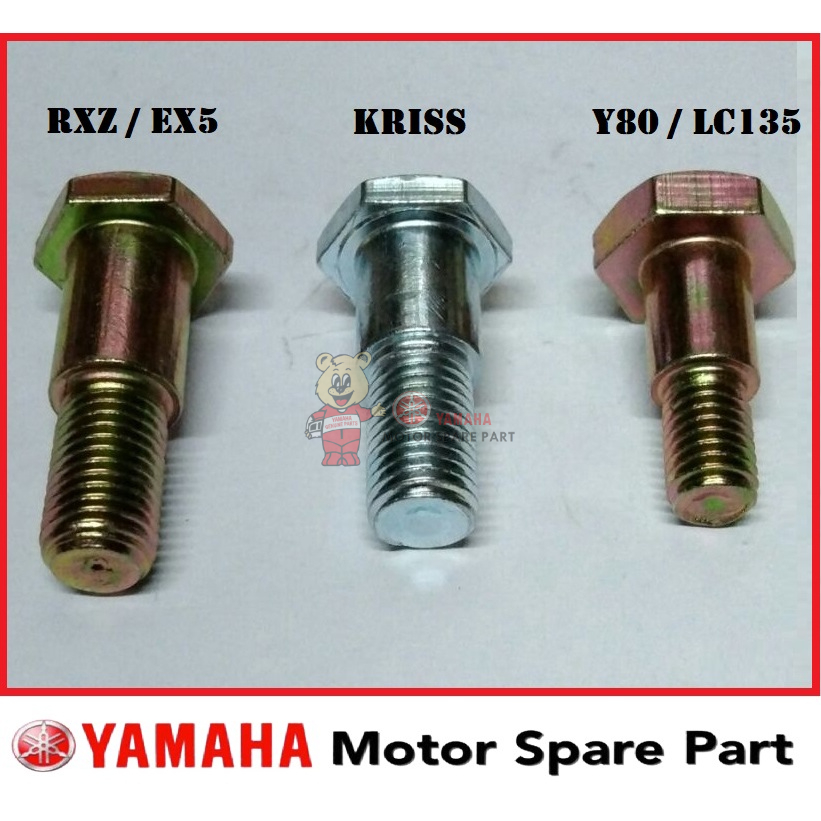 SIDE STAND SCREW 0 SKRU TONGKAT TEPI RXZ EX5 LC135 Y125 Y125Z Y125ZR ...