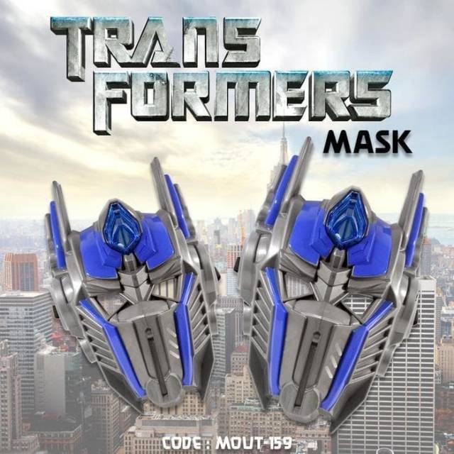 Transformers Optimus Prime lLED Mask - Educational LED Children's Super ...