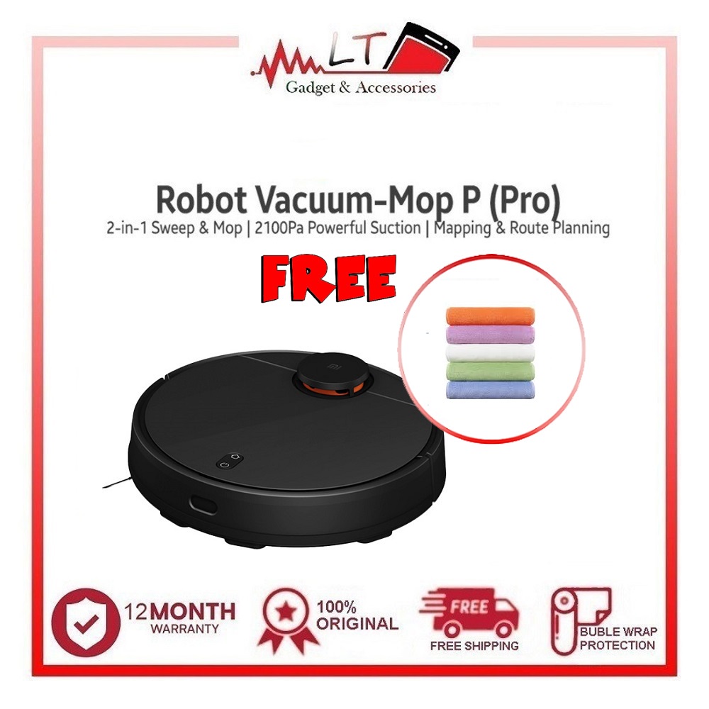 Xiaomi Mi Robot Vacuum Mop P (Pro) - 2in1 Sweep & Mop, LDS Laser ...