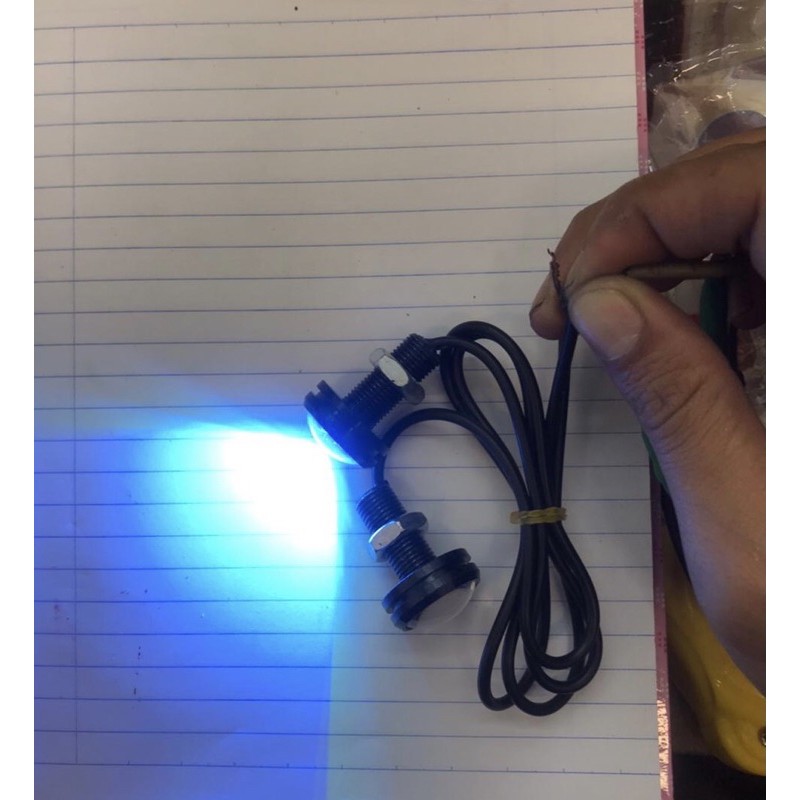 universal LED SEPASANG tebuk bumper, doorhandle , side mirror | Shopee ...