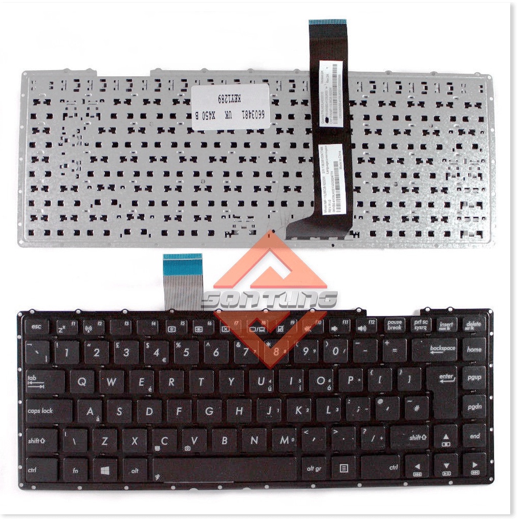 [Grunts] Asus LAPTOP Keyboard X450 X450C X450C X450C X452 X450CP P450L ...