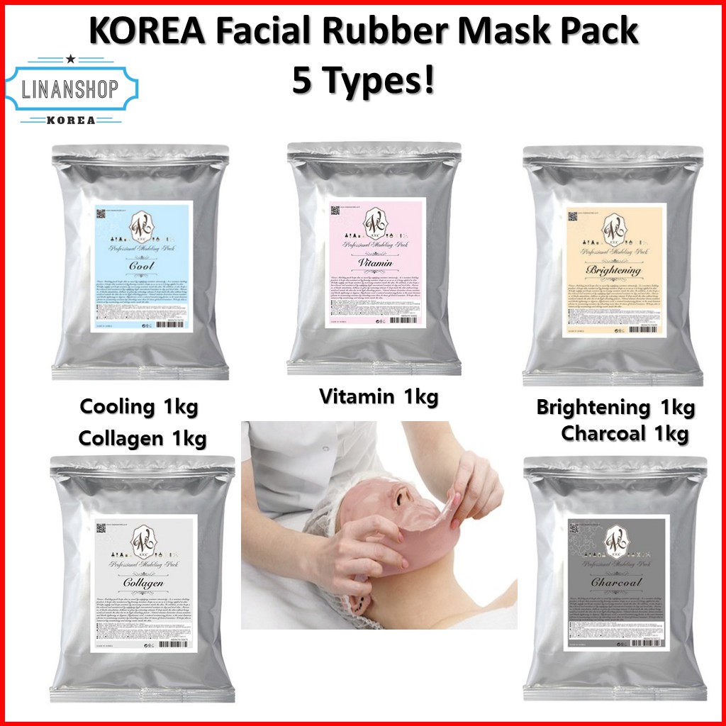 KOREA [Aesthetic & Spa Use] BEST 5 Types of Korean Facial Rubber ...
