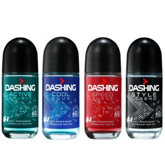 Dashing Roll On Deodorant 50ml - Style / Cool Aqua / Active / Speed ...
