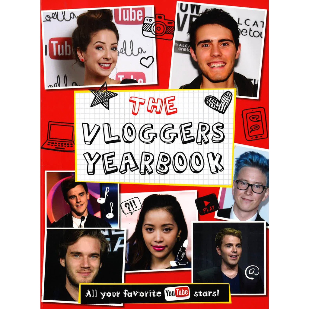 Vloggers Yearbook by Little Bee # Activity Books, Children's Books ...