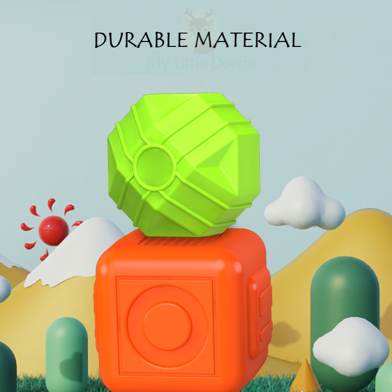 Elastic Shape Sorter Geometric Blocks Early Learning Educational ...