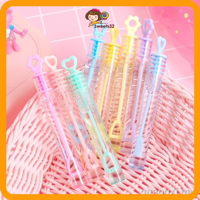 ( 24pcs ) Tube Bubble Water Bubble Stick Children Blowing Bubble Toys ...