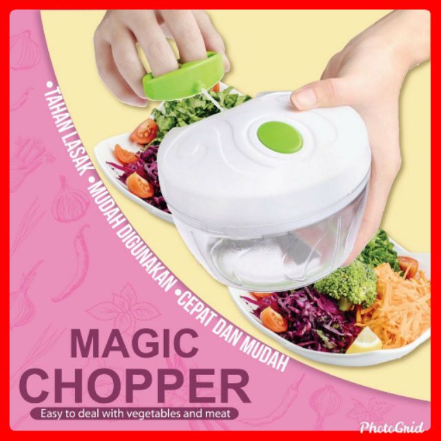 Magic Chopper.. Memudahkan kerja 😍 | Shopee Malaysia