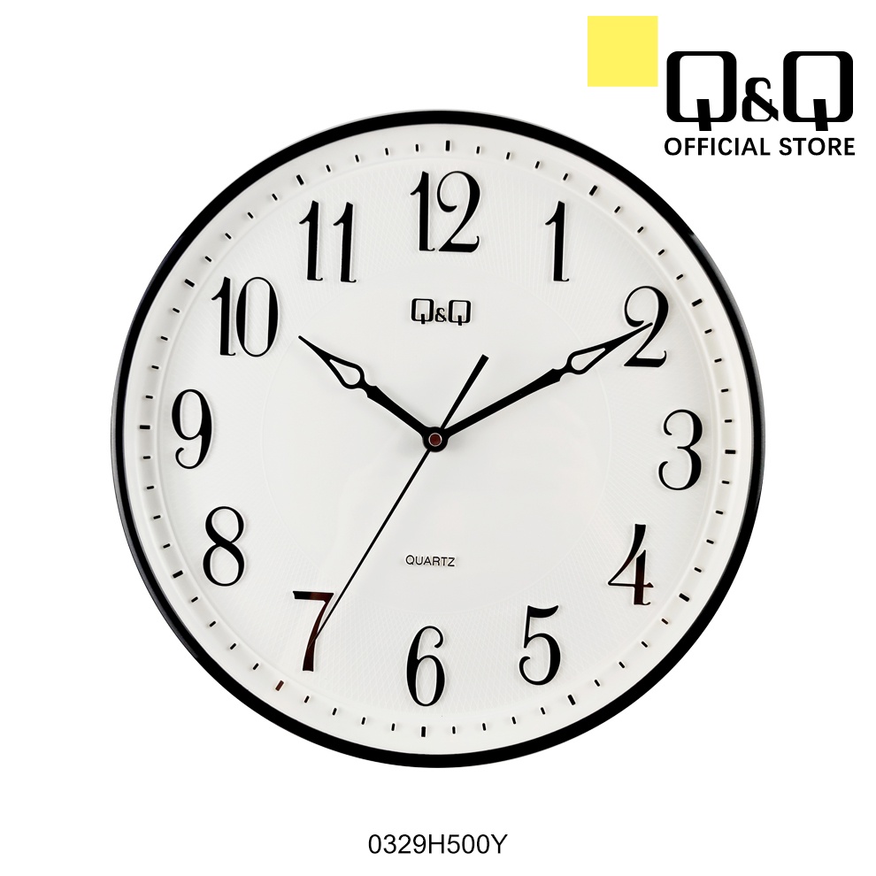 Q&Q Japan by Citizen Silent Sweep Wall Clock (33.7cm) 0329H500Y ...