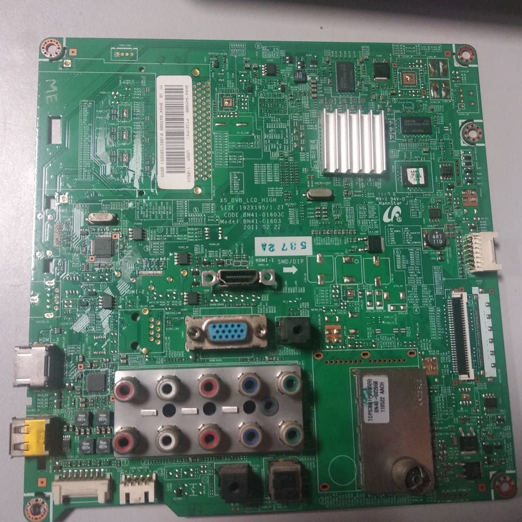 SAMSUNG LA32D451G3 | MAINBOARD BN41-01603C (BN94-04580B) POWERBOARD ...