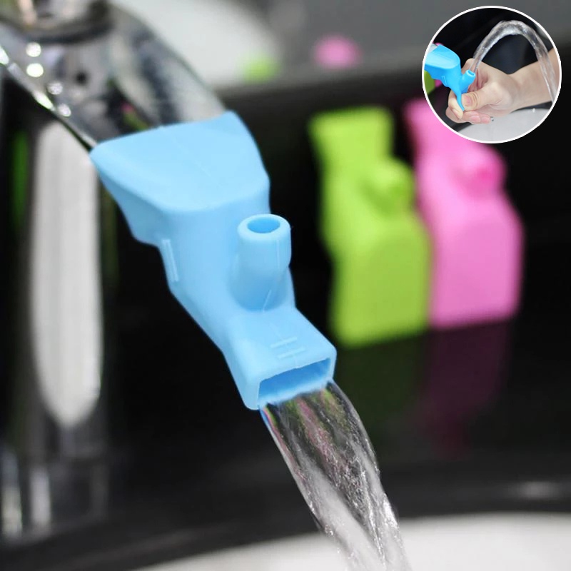 High Elastic Water Tap Extension / Silicone Faucet Extender / Sink ...