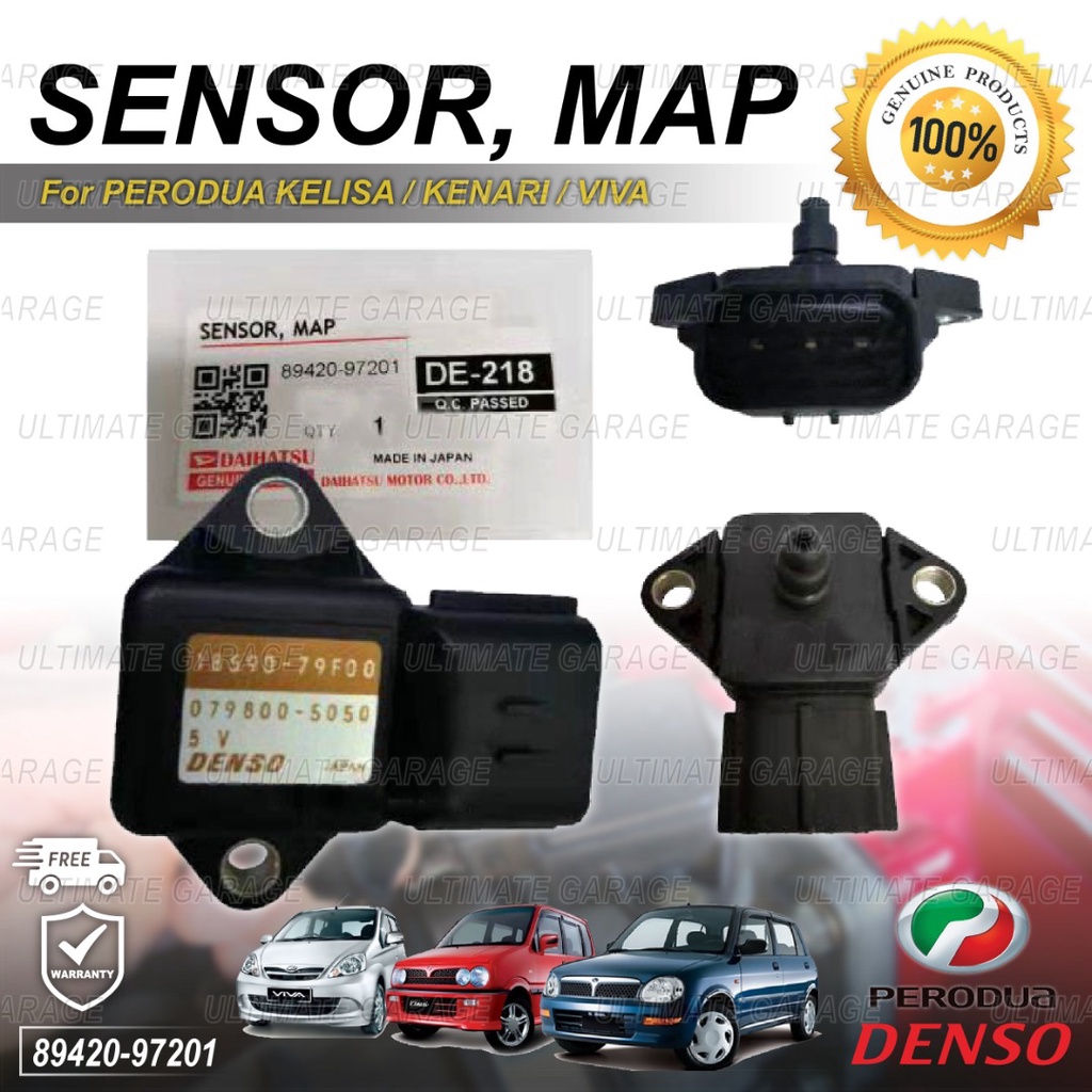 Original Perodua Kenari Kelisa Viva MAP Sensor Manifold Air Pressure ...