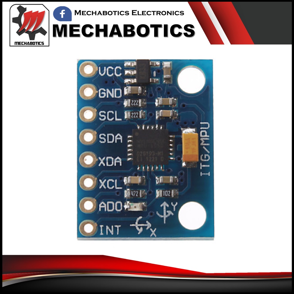 GY-521 Axis Gyro Accelerometer Sensor Module Arduino MPU6050 6DOF | Shopee Malaysia