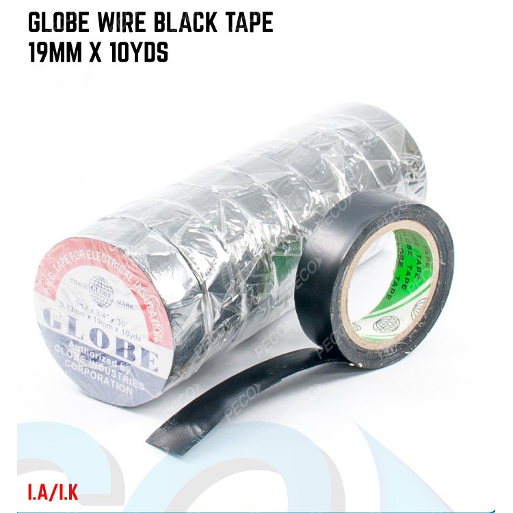 Wire Black Tape 19mm x10yds 10 roll | Shopee Malaysia