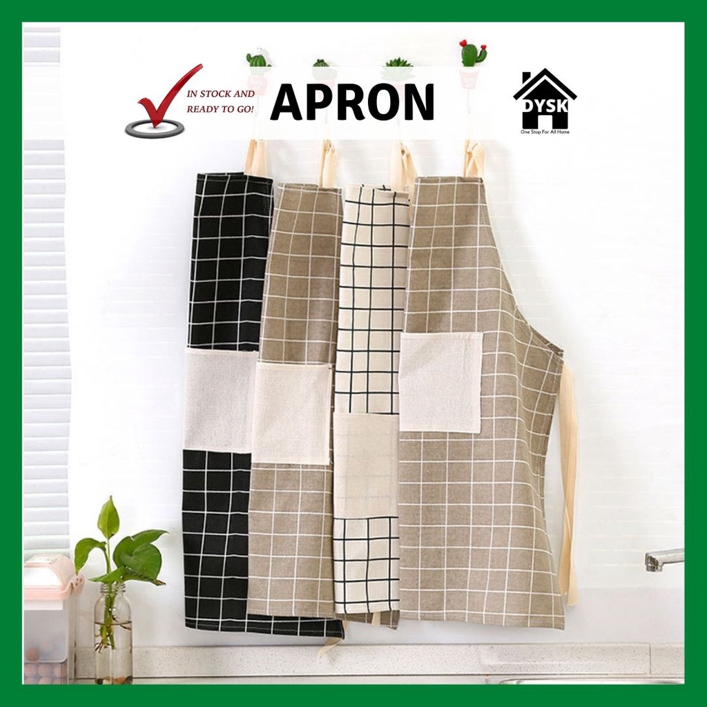 Kitchen Apron / Apron Kitchen / Cooking Wear | Shopee Malaysia