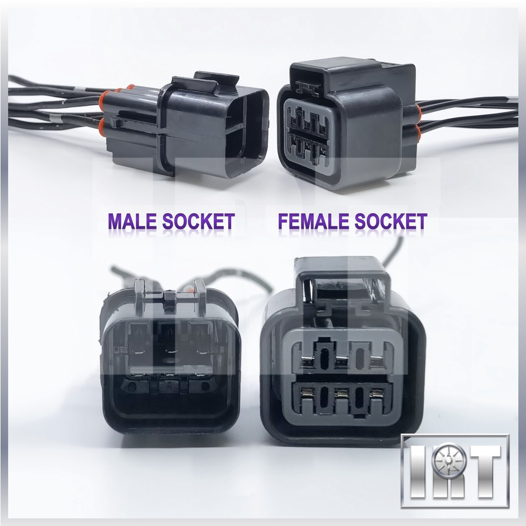 6 Pin TPS Throttle Body Position Body Socket Idle Controller Valve Wira ...