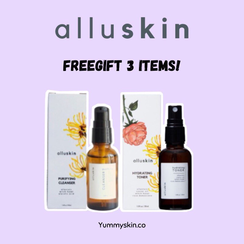 [SAME DAY SHIPPING] ALLUSKIN HYDRATING TONER (AHT) ALLUSKIN PURIFYING ...