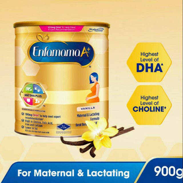 Enfamama A+ VANILLA/CHOCOLATE (800g) | Shopee Malaysia