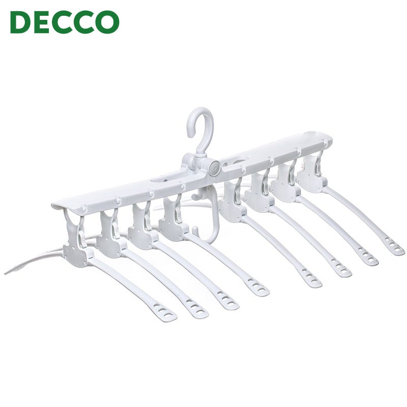 Decco Home Deco Multifunctional Folding Hanger Portable Travel Multi ...